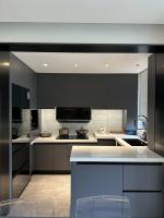 China China Factory Kitchen Cabinets with Quartz Granite Countertops for sale