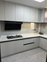 China China Factory Kitchen Cabinets with Quartz Granite Countertops for sale