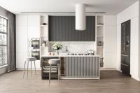 China Customized Kitchen Cabinet with Quartz Granite Marble Countertop for sale