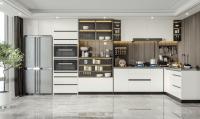 China Residence/Apartment/Hotel Water Proof Cabinet Melamine Kitchen Cabinet for sale