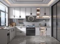 China Custom Apartment Kitchen Cabinets Modern Cupboard For Apartment for sale