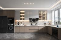 China Custom Apartment Kitchen Cabinets Modern Cupboard For Apartment for sale