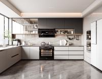 China Wood Kitchen Cabinets Modern Cupboard Cabinet Custom Cabinetry Manufacturing for sale