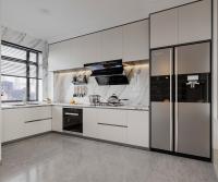 China Wood Kitchen Cabinets Modern Cupboard Cabinet Custom Cabinetry Manufacturing for sale