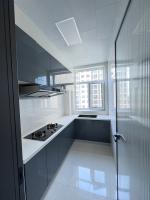 China Small Apartment Kitchen Cabinets Ready To Assemble Compact Kitchenette for sale