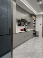 China Small Apartment Kitchen Cabinets Ready To Assemble Compact Kitchenette for sale