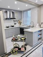China Small Apartment Kitchen Cabinets Ready To Assemble Compact Kitchenette for sale