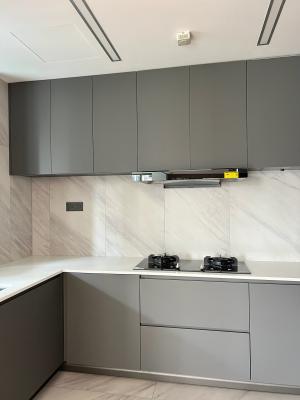 China Custom American Style Kitchen Cabinet with Island Plywood for sale