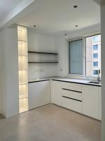 China Custom Modular Kitchen Cabinet with Quartz Granite Marble Countertop for sale
