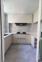 China Custom Modular Kitchen Cabinet with Quartz Granite Marble Countertop for sale