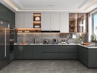 China Modular Kitchen Cabinets for Small Spaces - MDF & Plywood for sale