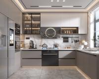 China Luxury Plywood Storage Wardrobe Closet kitchen Cabinet Wood Bedroom For Apartment for sale