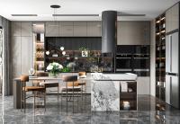 China Luxury Plywood Storage Wardrobe Closet kitchen Cabinet Wood Bedroom For Apartment for sale