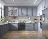 China Modern Acrylic Kitchen Cabinet for Apartments and Hotels for sale