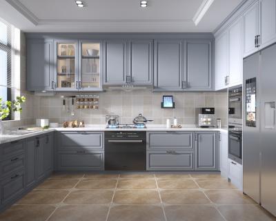 China Modern Acrylic Kitchen Cabinet for Apartments and Hotels for sale