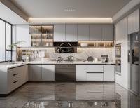 China Modern Kitchen Cabinet with MDF Carcase and Blum Hardware for sale