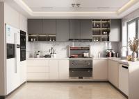 China U Shaped Kitchen Cabinets with Self Closing Doors for sale