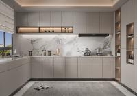 China Modular Kitchen Cabinet with Drawer Basket for Residence Hotel for sale