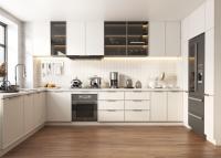 China Modern Kitchen Cabinet Custom Wooden Modular Design for sale