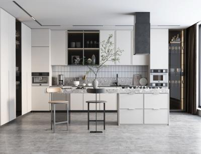 China Modern Modular Kitchen Cabinet Southeast Asian Style Custom Design for sale