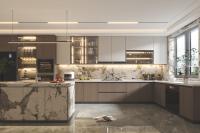 China Modern Modular Kitchen Cabinet Southeast Asian Style Custom Design for sale
