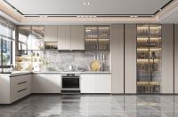 China Modern Modular Kitchen Cabinet Southeast Asian Style Custom Design for sale