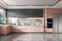 China Custom Wooden Kitchen Cabinet Modular Design MDF Plywood for sale