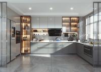 China Modern Italian White Lacquer Kitchen Cabinets For Home Furniture Closet Storage for sale