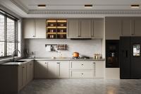 China Modern Italian White Lacquer Kitchen Cabinets For Home Furniture Closet Storage for sale