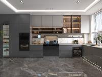 China Modern AestheticCabinets With Strong Space Sense & Durability For Kitchen for sale