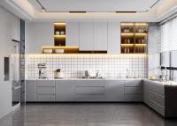 China Custom Modern Furniture High Gloss Kitchen Cabinets Factory Set  Made In China for sale