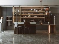 China Custom Modern Furniture High Gloss Kitchen Cabinets Factory Set  Made In China for sale