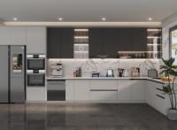 China Modern-Style Kitchen Cabinets Suitable For Villas And Large-Sized Residences for sale
