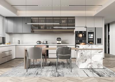 China Made-In-China Customized Modular Household Indoor Kitchen Cabinet Furniture for sale