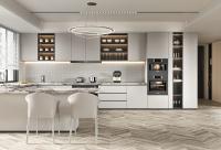 China Factory Direct Free Designs Furniture U Shaped Melamine Kitchen Cabinets for sale