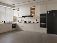 China USA Villa Project Kitchen Cabinet Design Display Cabinet Kitchen Furniture Set for sale
