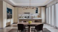 China Barbados Hotel Project Customized Modern Kitchen Cabinet Furniture for sale