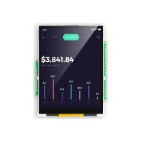 China ILI9341V TFT LCD PCAP Touch Screen 3.2'' HDMI 240x320 MCU 16 Bit Interface for sale