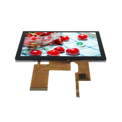 China 5.0 Inch IPS CTP Color Display 800x480 40pin TFT LCD Capacitive Touchscreen for sale