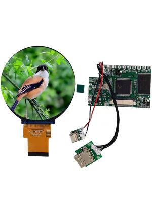 China ST7701S Driver IC IPS TFT LCD Display 2.8in 480x480 Resolution USB Interface for sale