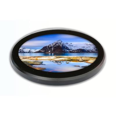 China 3.4'' 800x800 IPS TFT LCD Circular Instrument Screen Round Video HDMI Input Board for sale