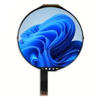 China 5'' FHD 1080P Round TFT LCD Display 1080x1080 With High Brightness 400cd for sale