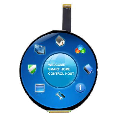 China 5'' FHD 1080P Round TFT LCD Display 1080x1080 With High Brightness 400cd for sale