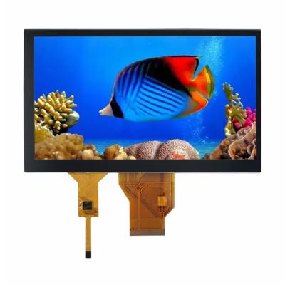 China 7 Inch IPS 1024 X 600 Smart Home CTP MIPI Interface For Car Navigation Monitor for sale