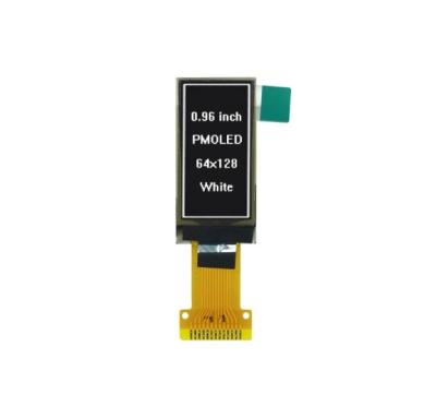 China 0.96'' 64 X 128 Yellow Blue Mono OLED LCD Display 13Pin SSD1312 3/4 Wire SPI I2C for sale
