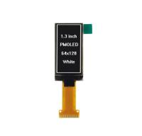 China 64 X 128 1.3'' Vertical Mono OLED LCD Display 13 Pin White CH1115 I2C 4 Wire for sale