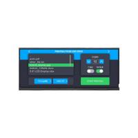 China 12.3 inch Display 1920x720 Sunlight Readable  1200nits Industrial Grade  IPS 178° LVDS Capacitive Touch High-Bright WLED  Operation MODEL NAMETFT Display Module with CTP for sale