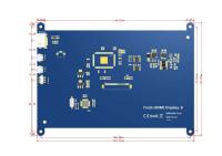 China 7 Inch Touch TFT LCD USB Input 5V and High Light for Improved Touch Sensitivity for sale
