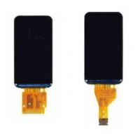 China 1.47 Inch IPS TFT LCD Display 172x320Resolution SPl interface GC9307 Driver lC350cd/m2 Customizable FPC TP 1500:1 Contrast Medical Devices for sale