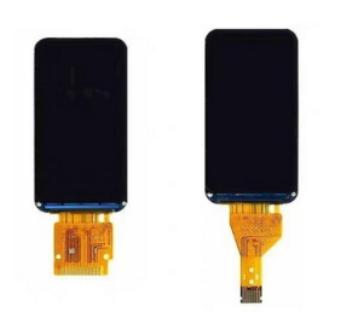 China 1.47 Inch IPS TFT LCD Display 172x320Resolution SPl interface GC9307 Driver lC350cd/m2 Customizable FPC TP 1500:1 Contrast Medical Devices for sale